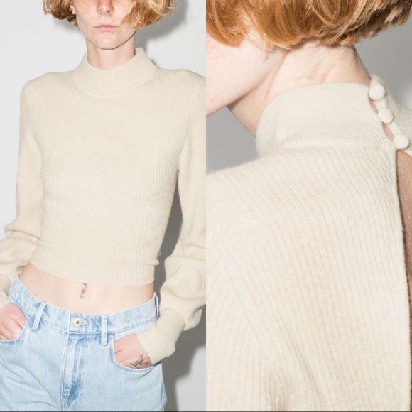 Reformation | Sweaters | Reformation Ostrea Open Back Cashmere Sweater ...